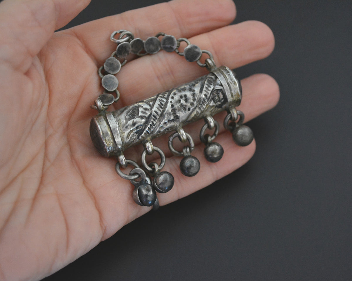 Egyptian Zar Amulet with Bells - Zar Cult Pendant – Cosmic Norbu