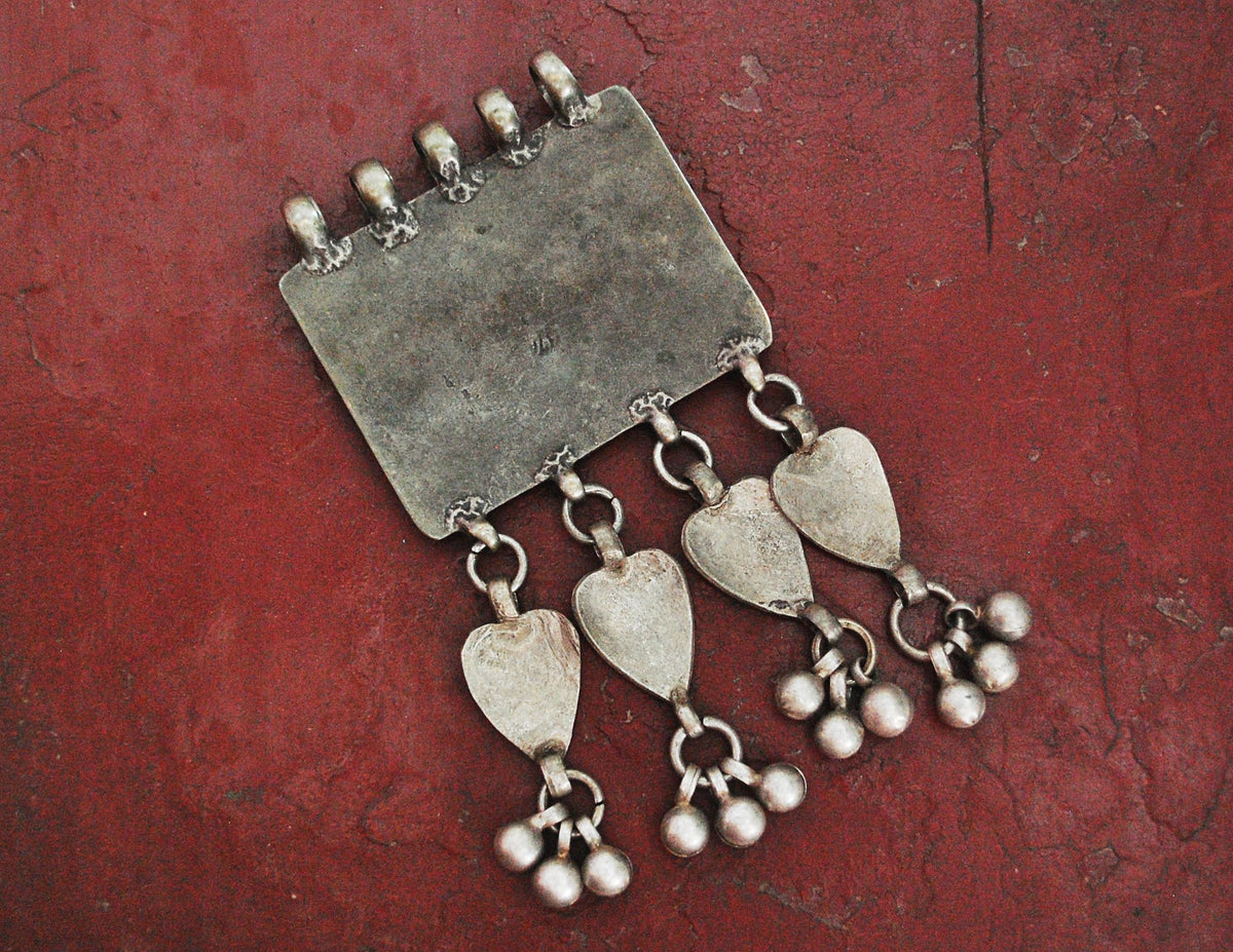 Antique Enameled Multan Amulet from Pakistan – Cosmic Norbu