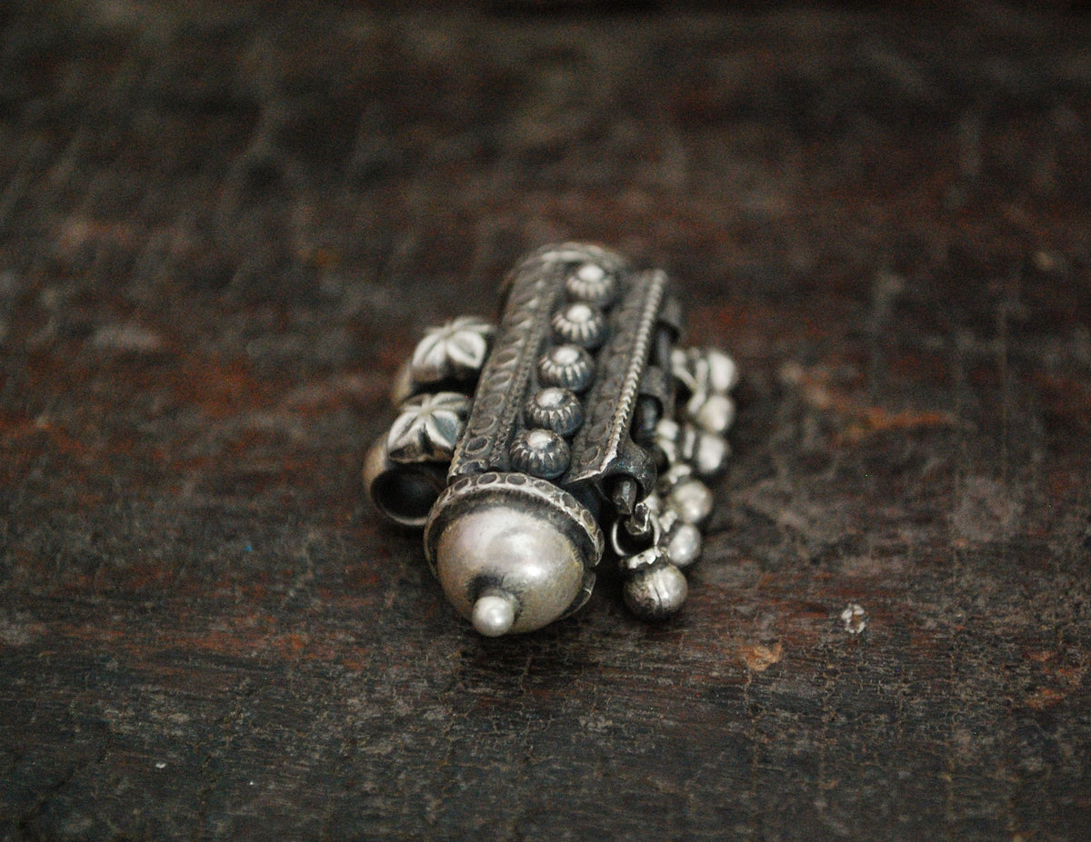 Rajasthani Silver Taviz Amulet – Cosmic Norbu