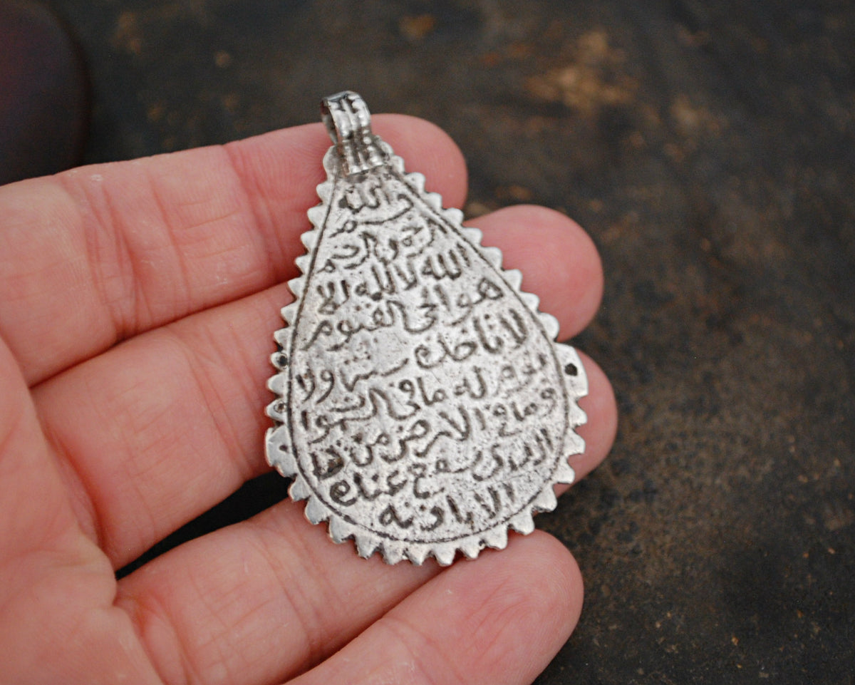 Old Berber Arabic Script Pendant – Cosmic Norbu